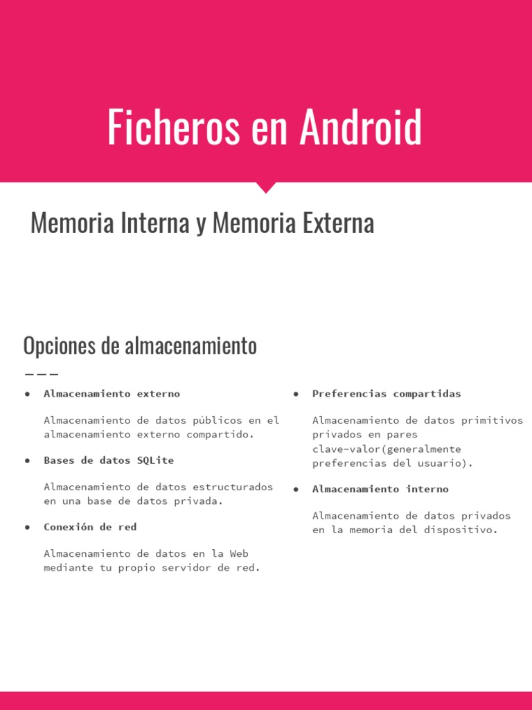 Archivos Internos y Externos PDF | PDF | Archivo de computadora ...