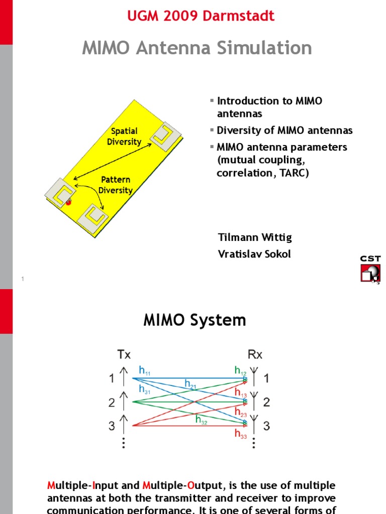 MIMO Antenna Diversity Simulation | PDF | Mimo | Antenna (Radio)