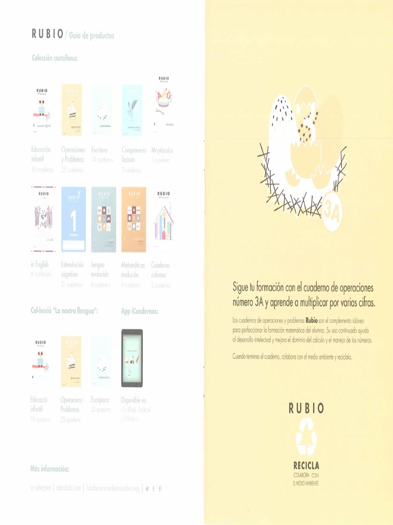 Cuadernos Rubio | PDF