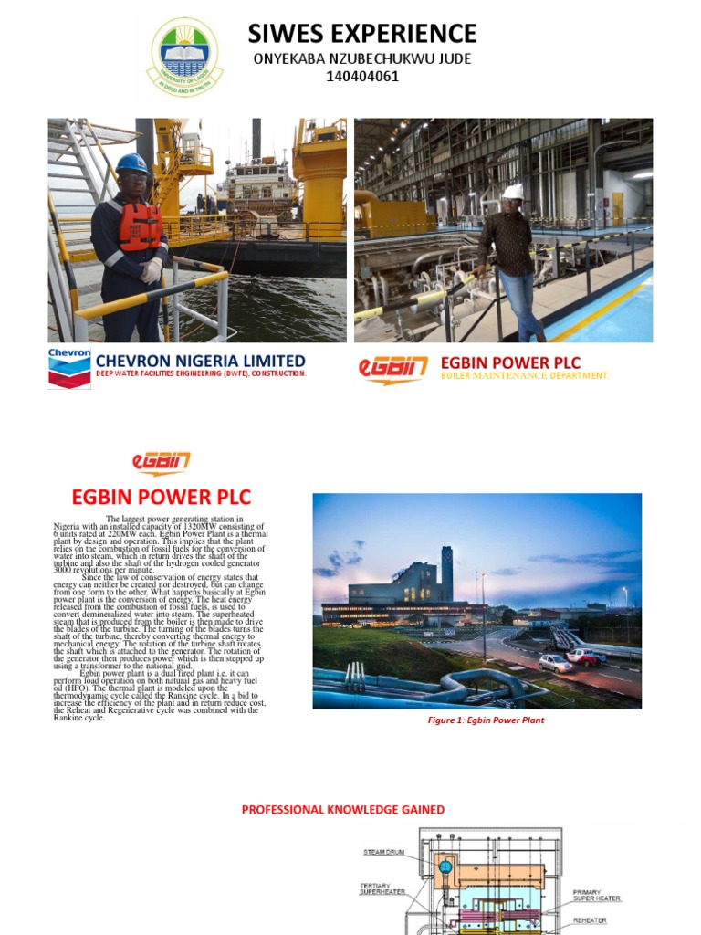 Siwes 1 | PDF | Pipe (Fluid Conveyance) | Gases