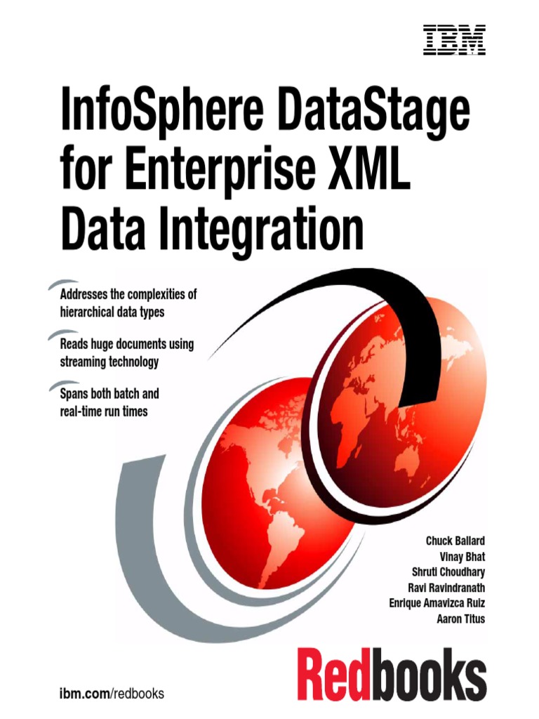 RedBooks-InfoSphere DataStage For Enterprise XML Data Integration PDF | PDF | Xml Schema ...