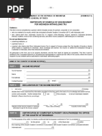 Form DGT 2025 | PDF | Taxes | Double Taxation