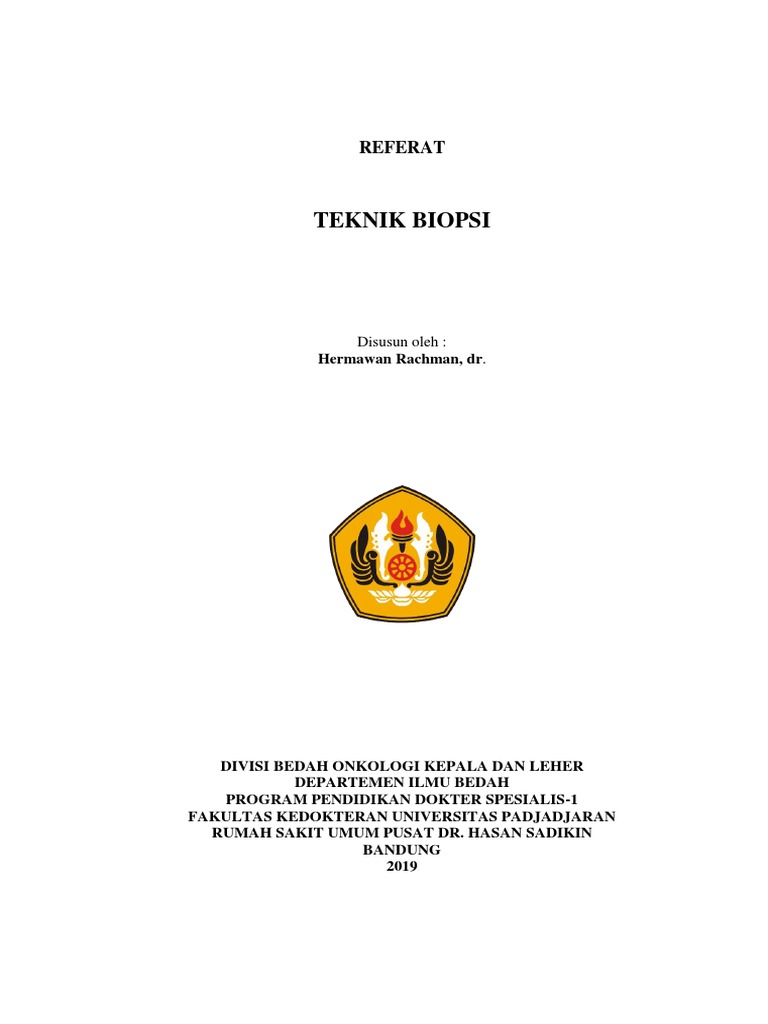 Teknik Biopsi | PDF