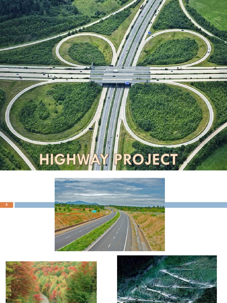 Highway Project | PDF | Road | Drainage Basin