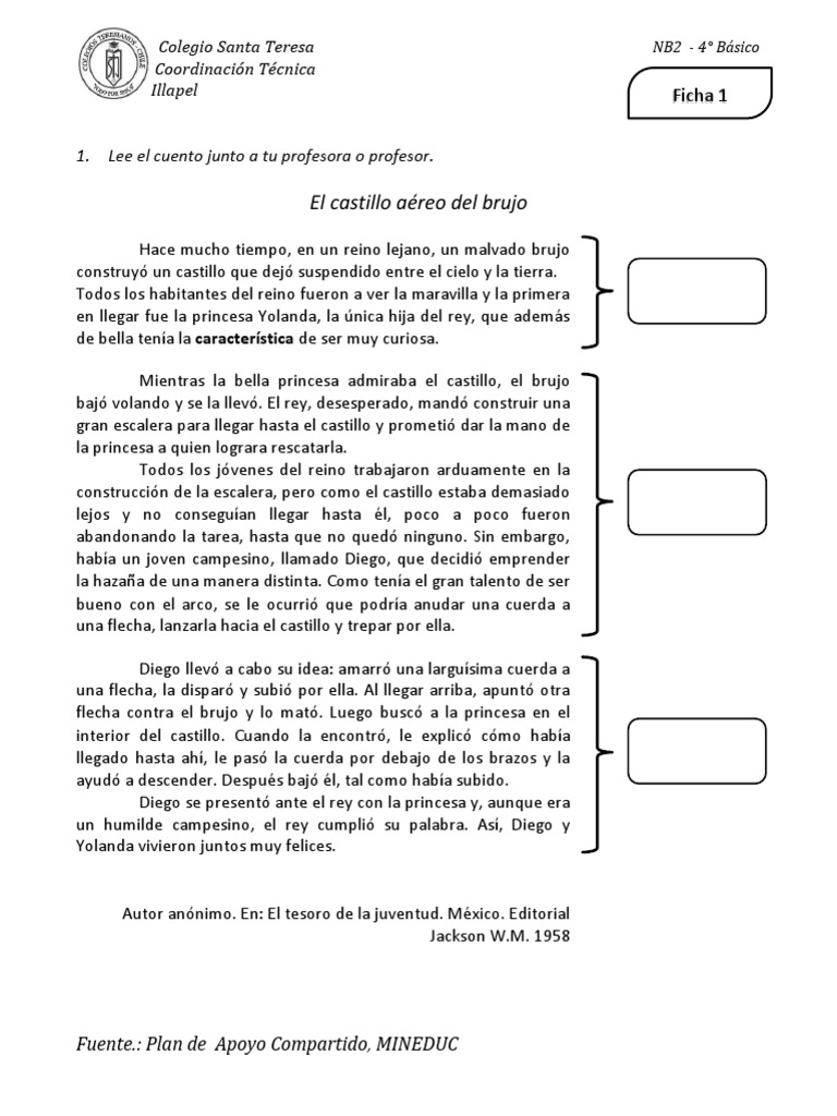 Cuaderno de Trabajo Lenguaje 4 Básico | PDF | Cuentos | Adverbio