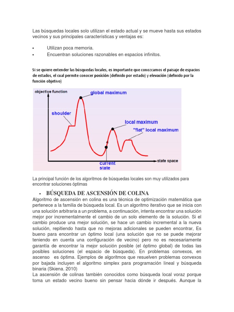 Algoritmos de Busqueda Local | PDF | Áreas de informática | Algoritmos ...