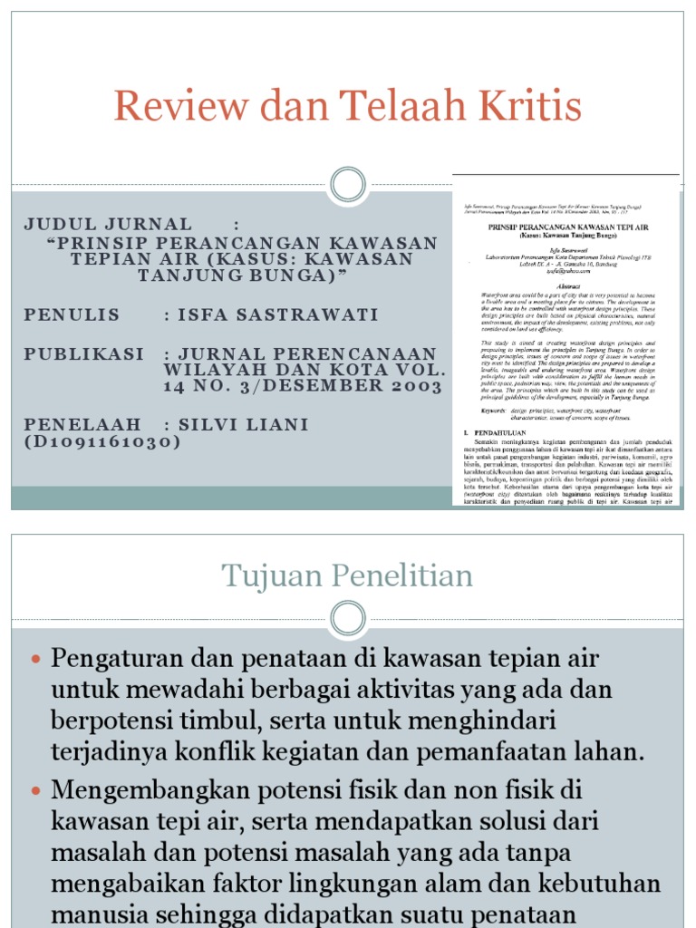 Review Dan Telaah Kritis | PDF | Seni | Sains & Matematika