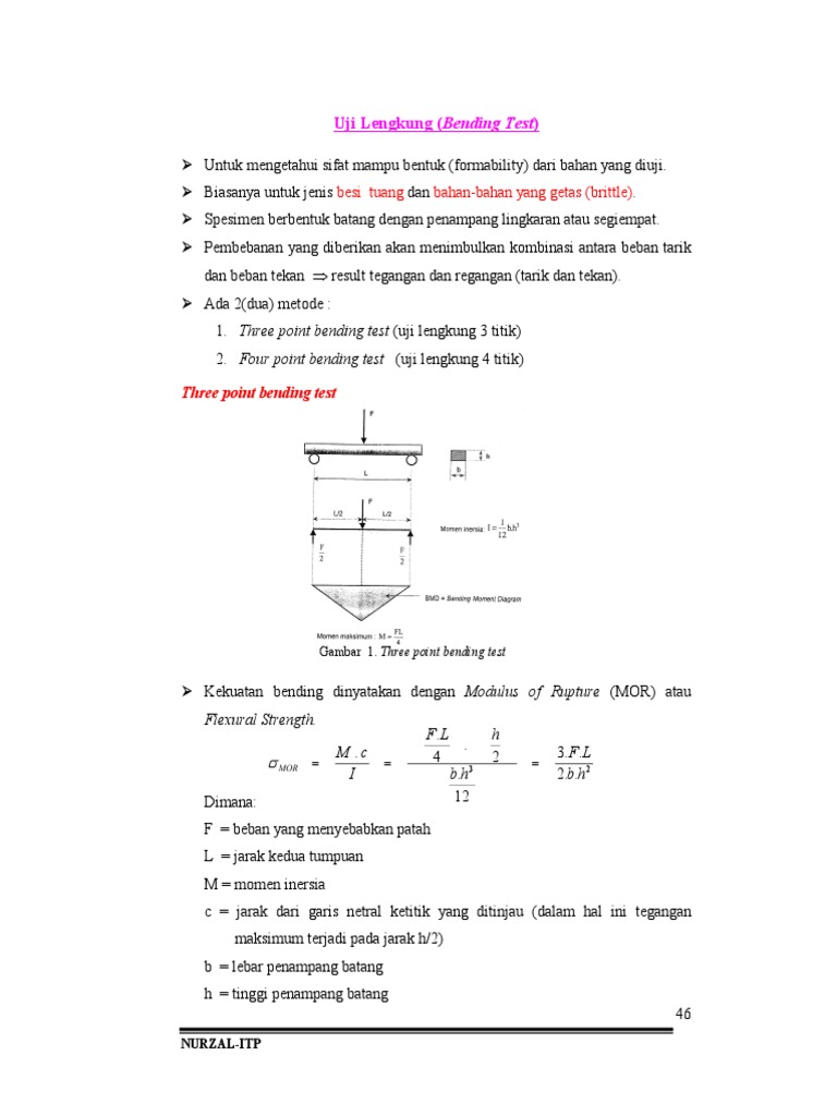 Uji Bending | PDF