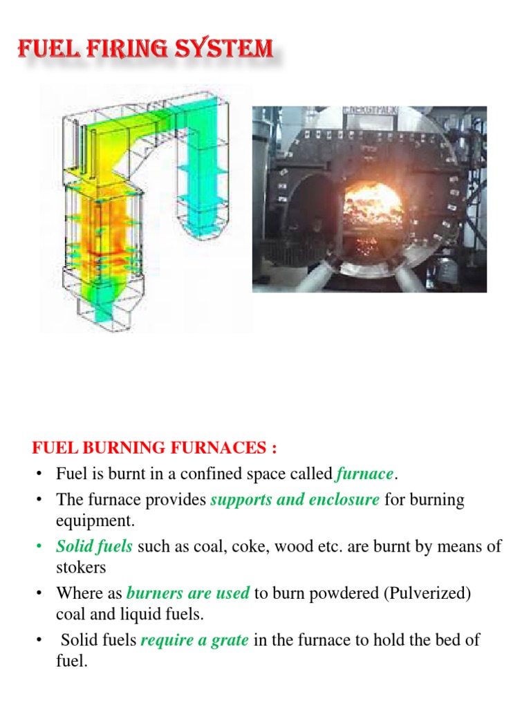 Firing Systems in Power Plants | PDF | Mill (Grinding) | Furnace