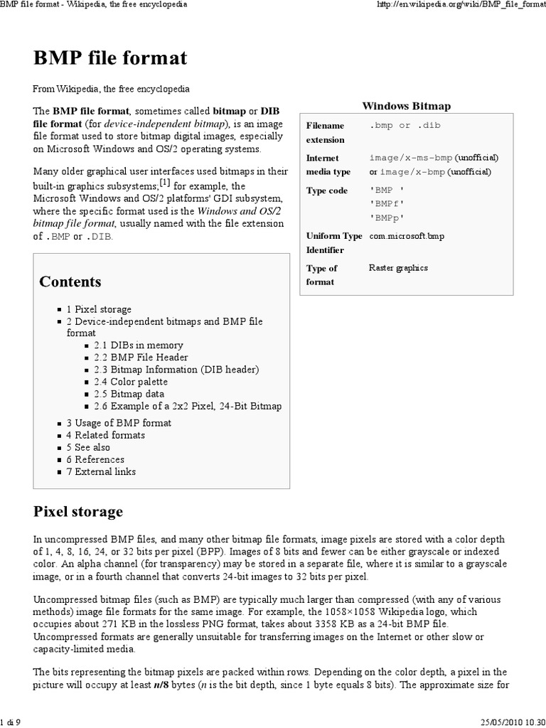 File Format (For Device-Independent Bitmap), Is An Image | Download ...