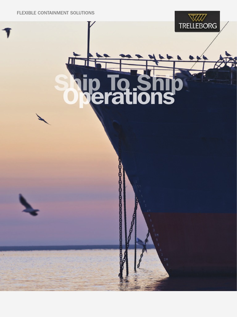 Ship To Ship Fenders | PDF | Ships | Transport