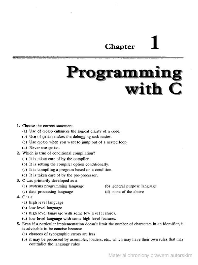MCQ's in Computer Science PDF | PDF