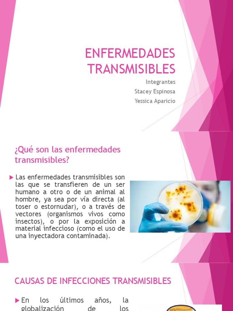 Enfermedades Transmisibles: Integrantes Stacey Espinosa Yessica ...