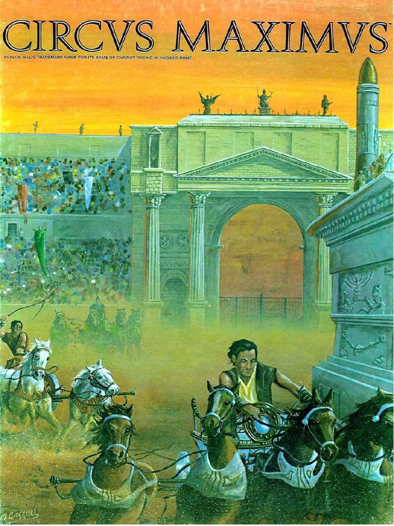 Avalon Hill - Circus Maximus Box Set PDF | PDF | Gladiator | Chariot