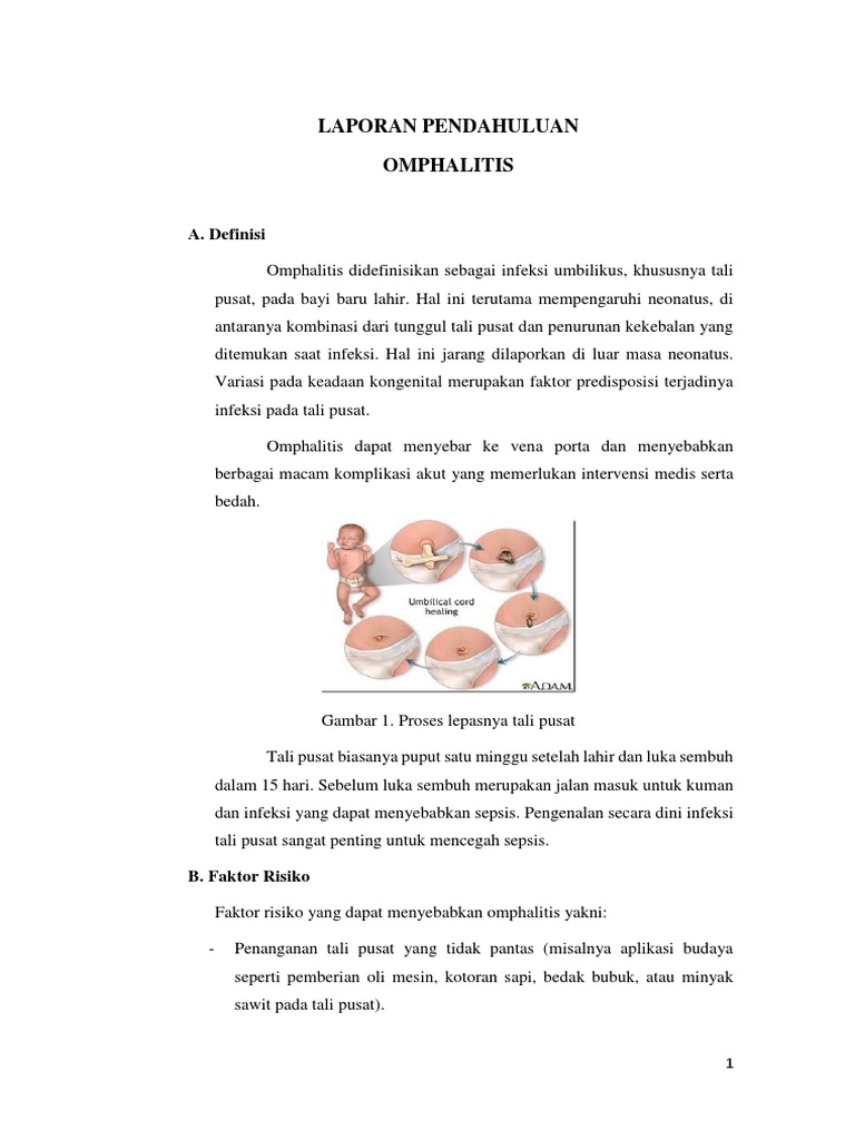 Definisi dan Penanganan Omphalitis | PDF
