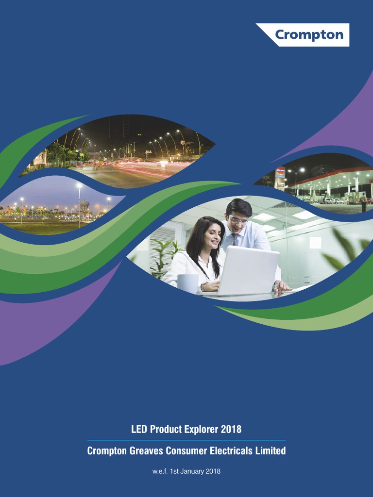 Crompton - LED Fitting PDF | PDF | Lighting | Light Emitting Diode
