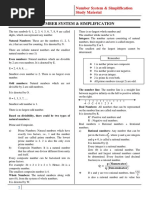 Maths Short Tricks & Formulas | PDF | Division (Mathematics) | Numbers