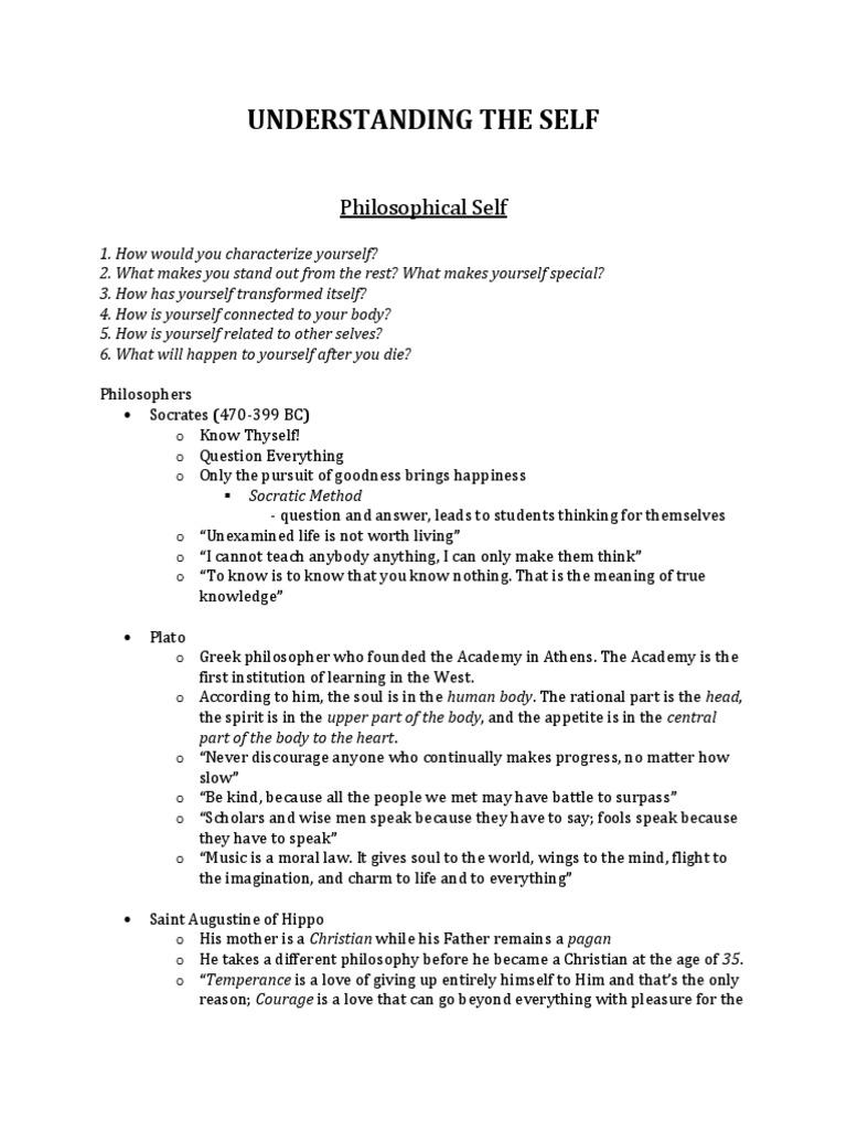 Uts Compilation of | PDF | Id | Mind