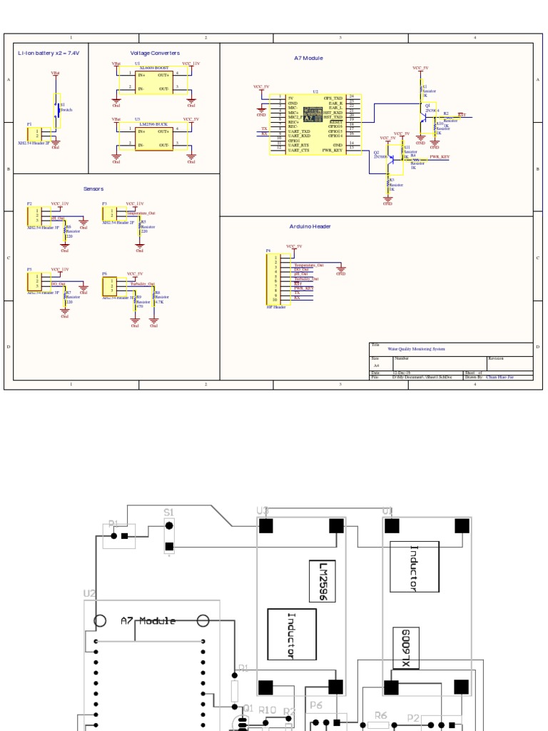 Water Quality Monitoring System XMmGci4yeE | PDF | Electricity ...