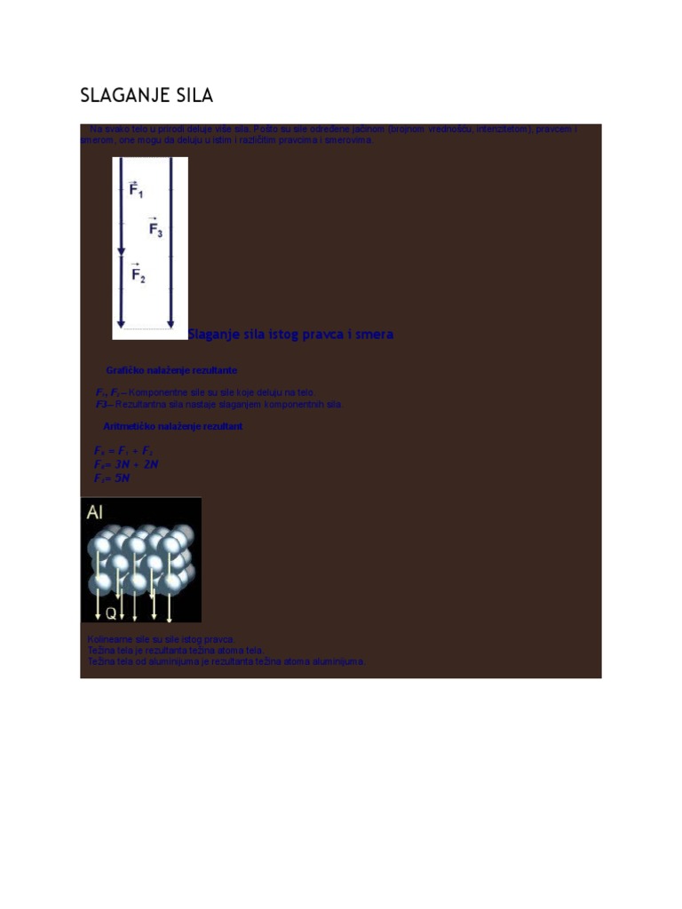 Slaganje Sila | PDF