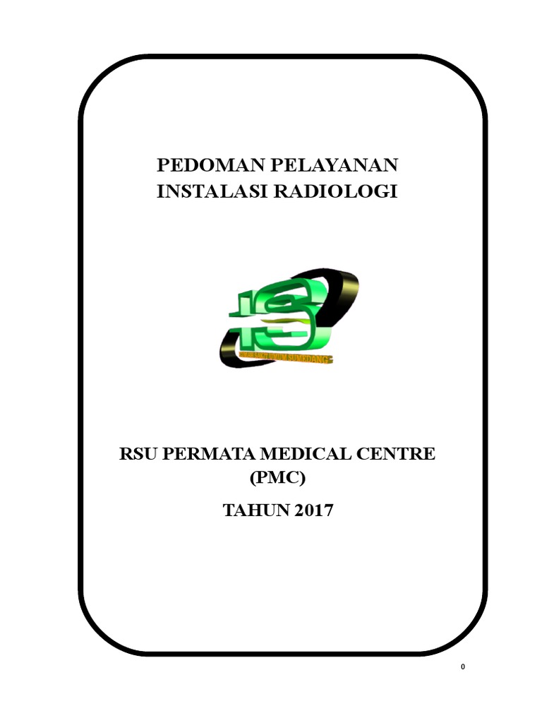 Pedoman Pelayanan Radiologi | PDF