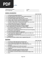 Church Building Maintenance Checklist | PDF | Vehicles | Truck