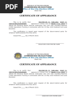 Certificate of No Record | PDF