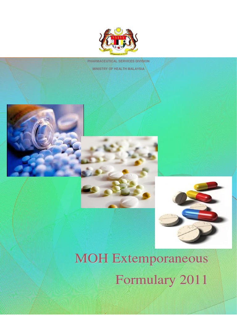 Moh Extemporaneous Formulary 2011 | PDF | Pharmaceutical Formulation ...