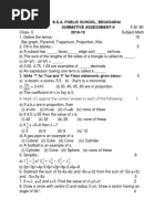 Form 2 Mathematics Notes +exercise by Kelvin - Chapter 1-7 | PDF ...