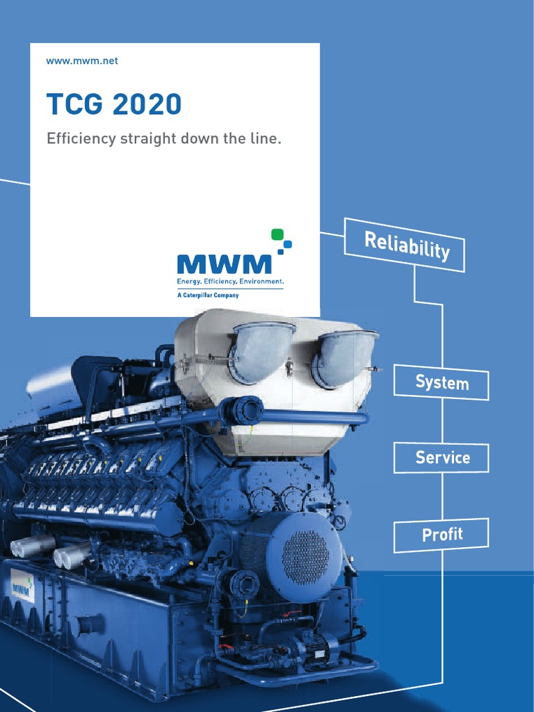 MWM TCG 2020 Gas Engine Overview | PDF | Cogeneration | Engines