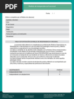 Escala FIM para Imprimir | PDF
