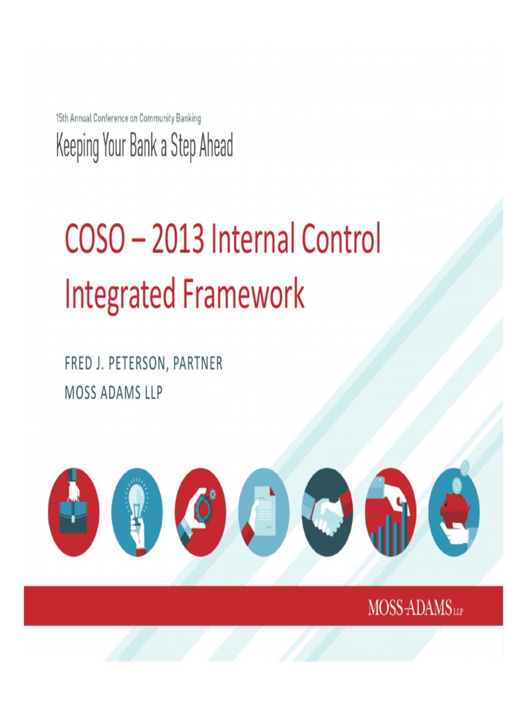 COSO - 2013 Internal Control Integrated Framework: Fred J. Peterson ...