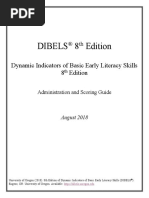 Dibels8 Maze G7 Benchmark Scoring Key | PDF