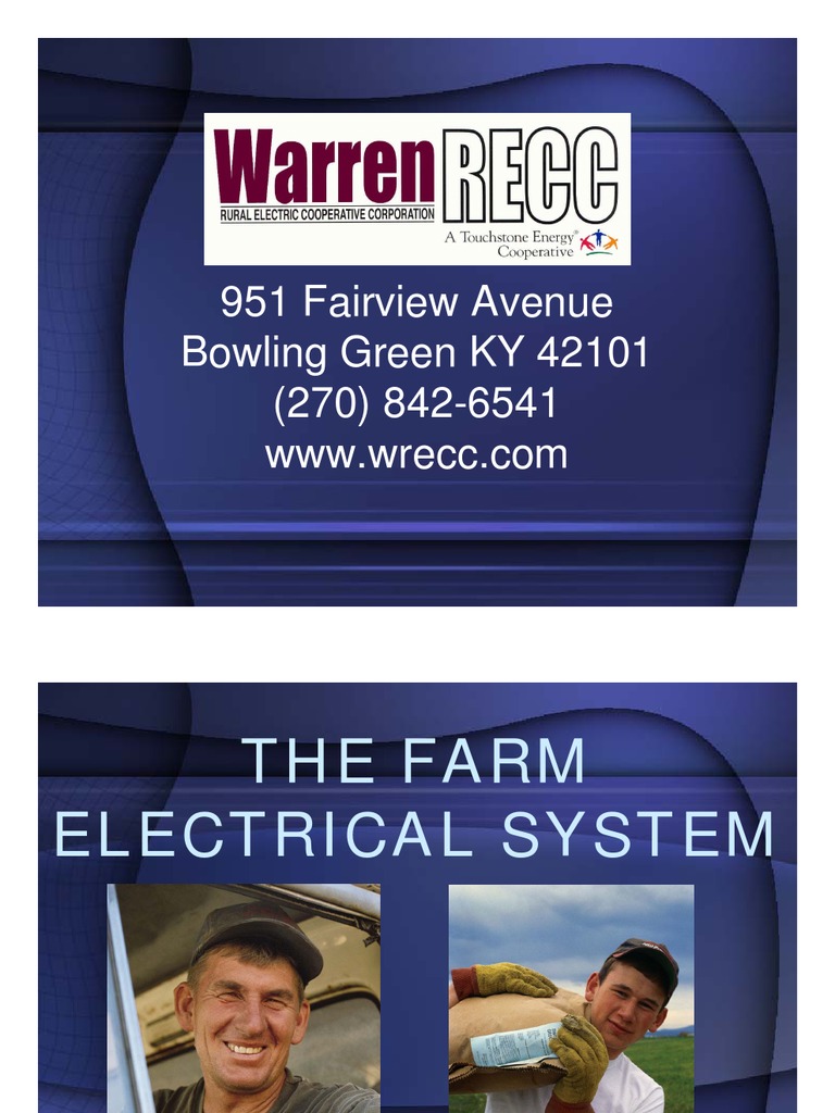 The Farm Electrical System | PDF | Electric Current | Electrical ...