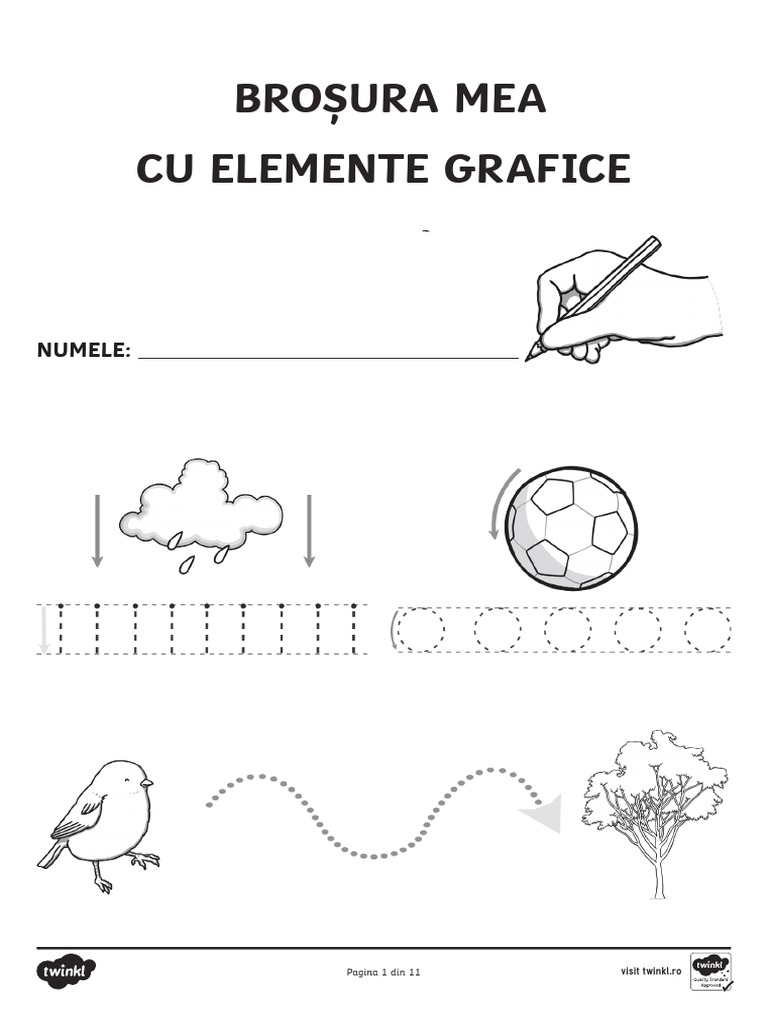 Elemente Grafice Si Abilitati de Decupare - Fise de Lucru PDF | PDF