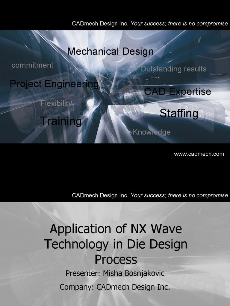 NX Wave Presentation | PDF | Casting (Metalworking) | Design