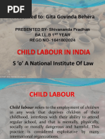 CHILD LABOR English Project | PDF | Child Labour | International Labour ...