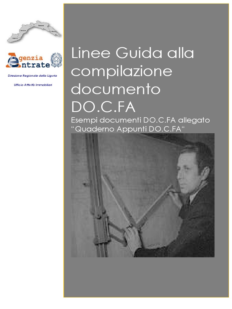 Linee Guida Compilazione Docfa PDF | PDF