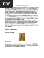 Computer | PDF | Computing | Computer Engineering