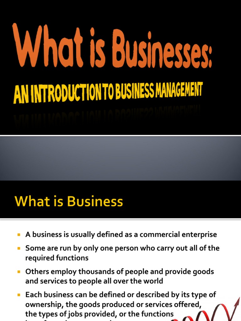 Introduction To Business | PDF | Business | Marketing