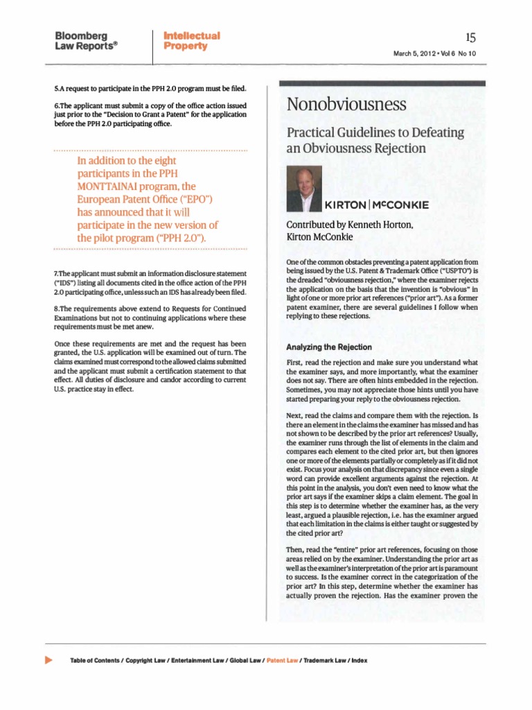 Overcoming Obviousness Rejections | PDF | Prior Art | Patent Application