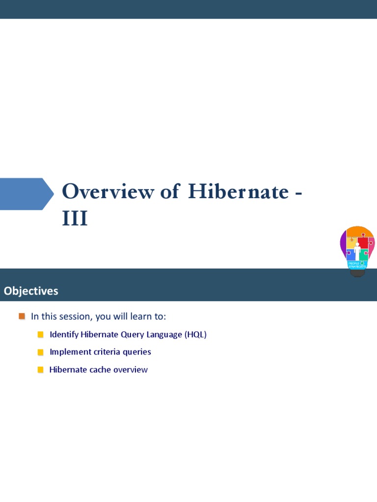 Overview of Hibernate - III | PDF | Databases | Method (Computer ... Overview of Hibernate - III | PDF | Databases | Method (Computer ...