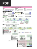 Draft Survey Calculation | PDF | Shipbuilding | Watercraft