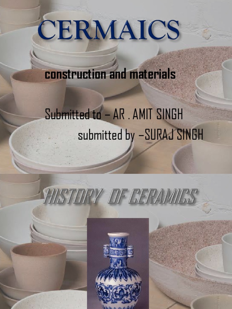 CERMAICS | PDF | Ceramics | Pottery