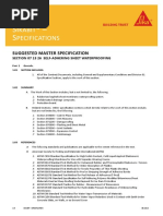 007 - Internal Waterproofing Checklist | PDF | Economic Sectors | Materials