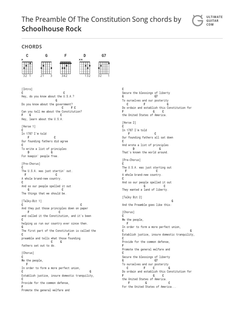 Preamble - Patriotic | PDF | Song Structure | Recorded Music