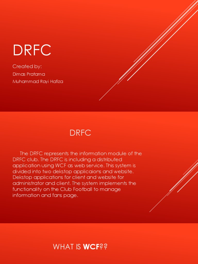Developing a Distributed Football Club Application Using WCF for Service Communication Between ...