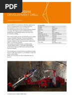 Dd422i Specification Sheet English | PDF | Truck | Drill