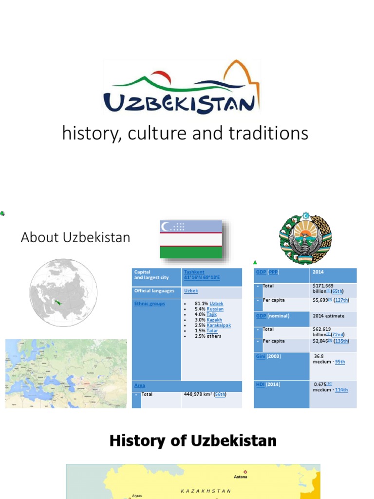 Uzbekistan: History and Heritage Overview | PDF | Uzbekistan | Central Asia