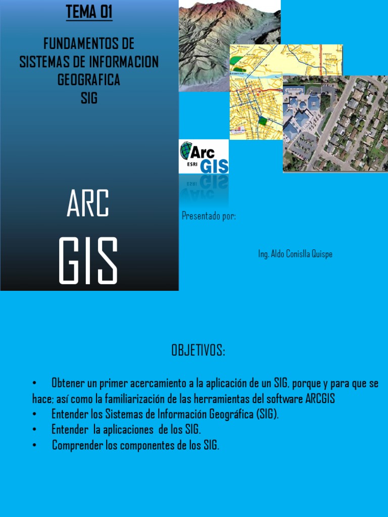 01 Fundamentos Sig y Formatos de Repr | PDF | Sistema de información ...